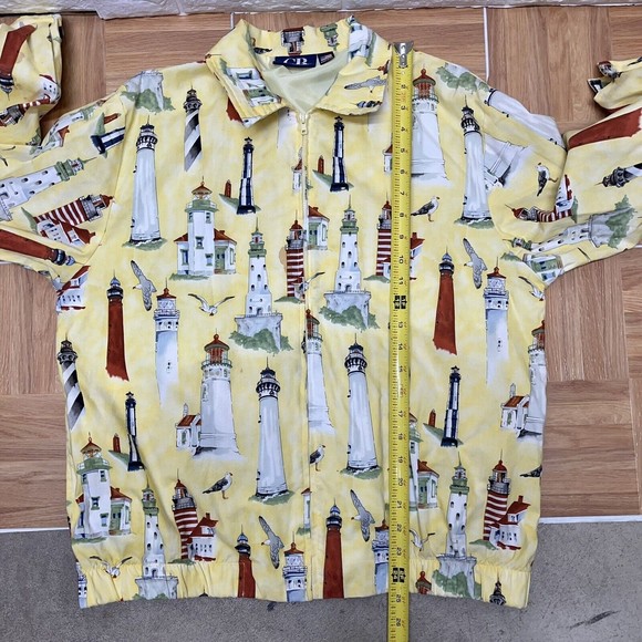 CB casual | Jackets & Coats | Vintage Cb Casual Lighthouses Aop Full ...
